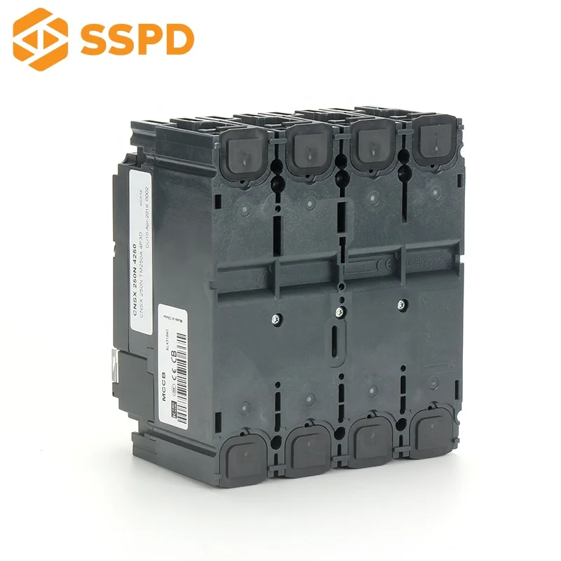 Customized Mccb Nsx 250a 4p Circuit Breaker Electric Factory Mcb Moulded Case Circuit Breaker ...