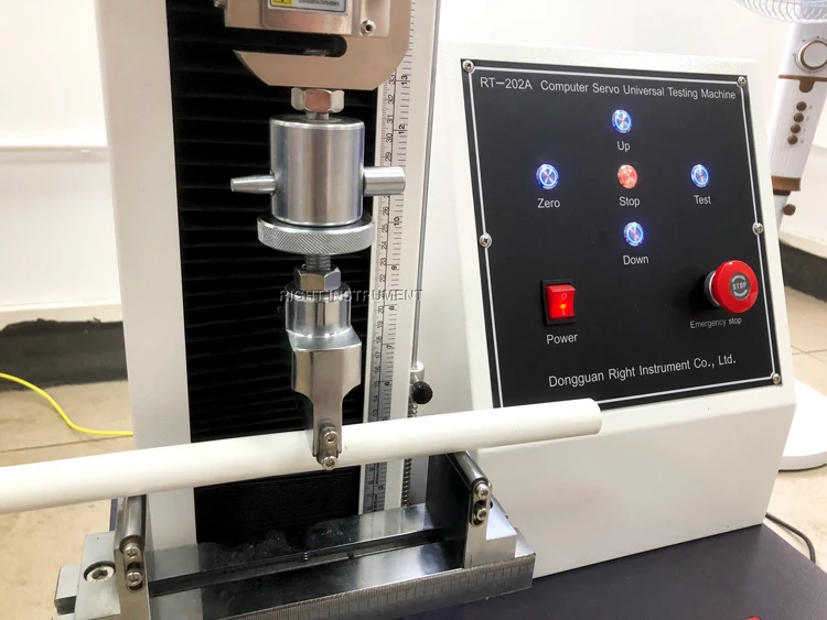 Benchtop Servo Control Flexural Compression Testing Machine For Plastic ...