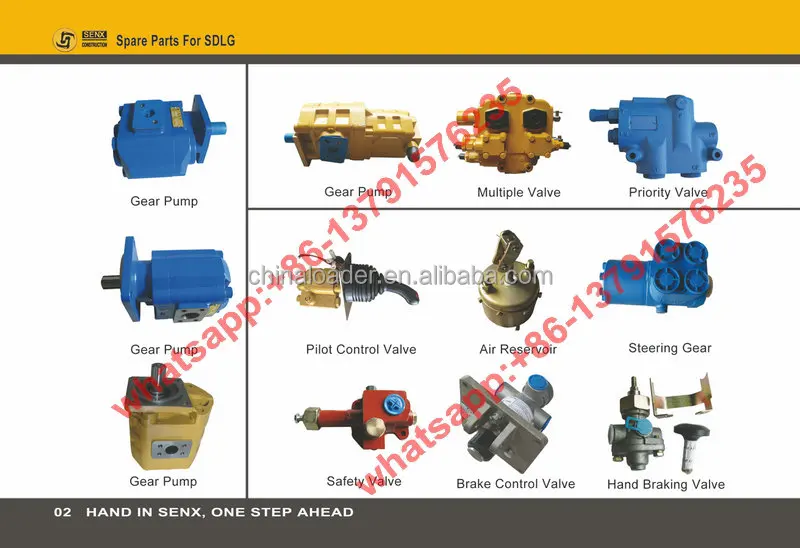 4110002989004 Filter 1000424916 SDLG L956F Wheel Loader Filter