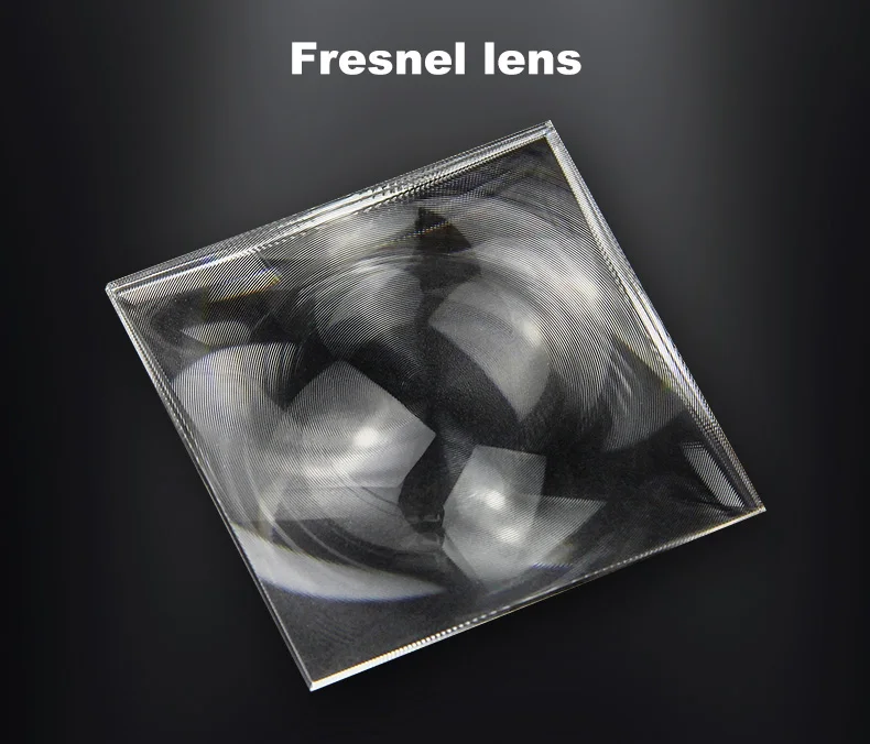 Customized Processing Pir Fresnel Lens Pmma Material Square Heat And ...