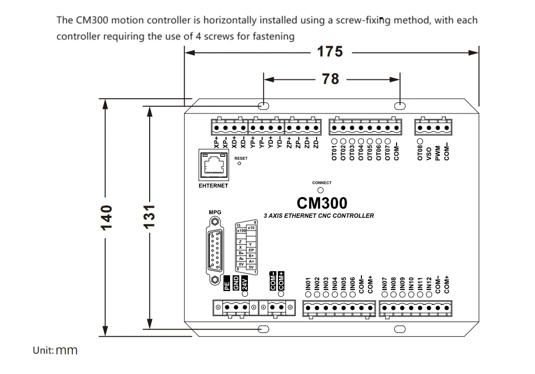 Cnc Controller Kit Cm300 3-axis Ethernet Cnc Motion Controller With Ddmpg Handwheel For Rotary ...