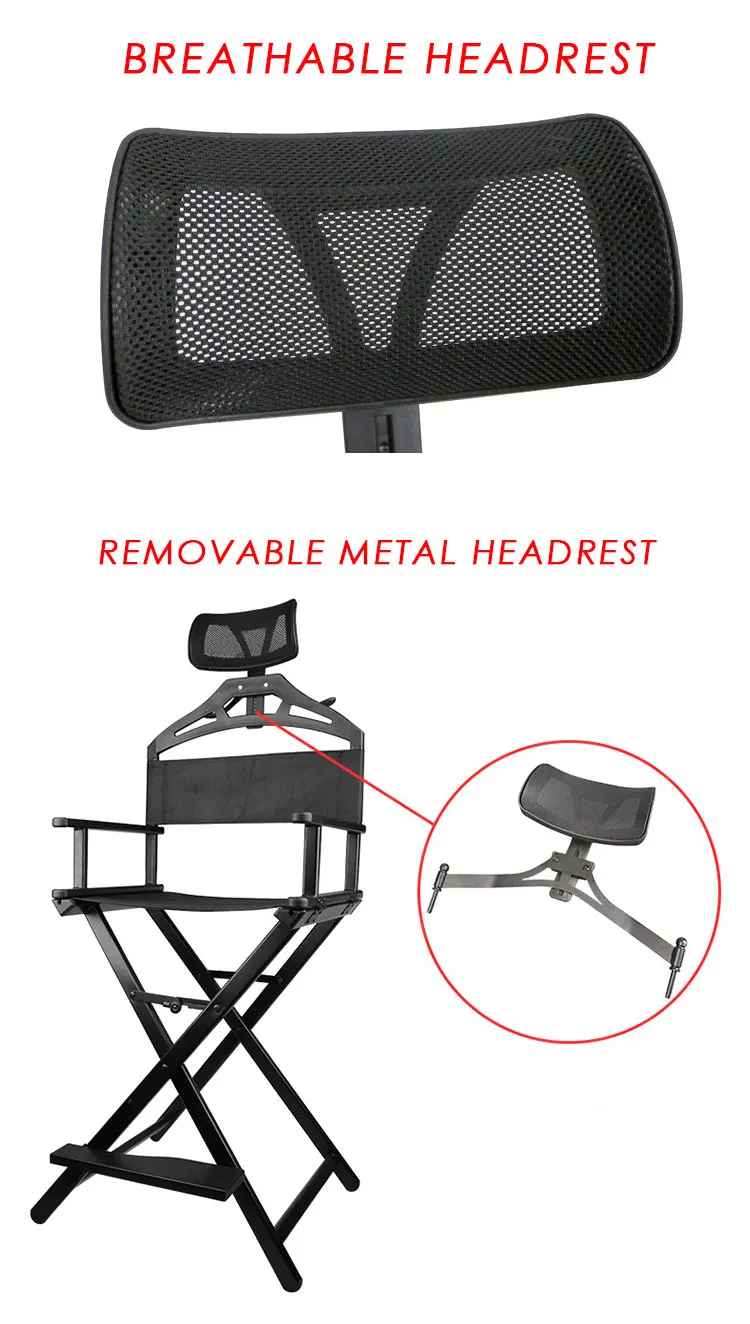 Outdoor Portable Barber Furniture - Foldable Makeup Chair