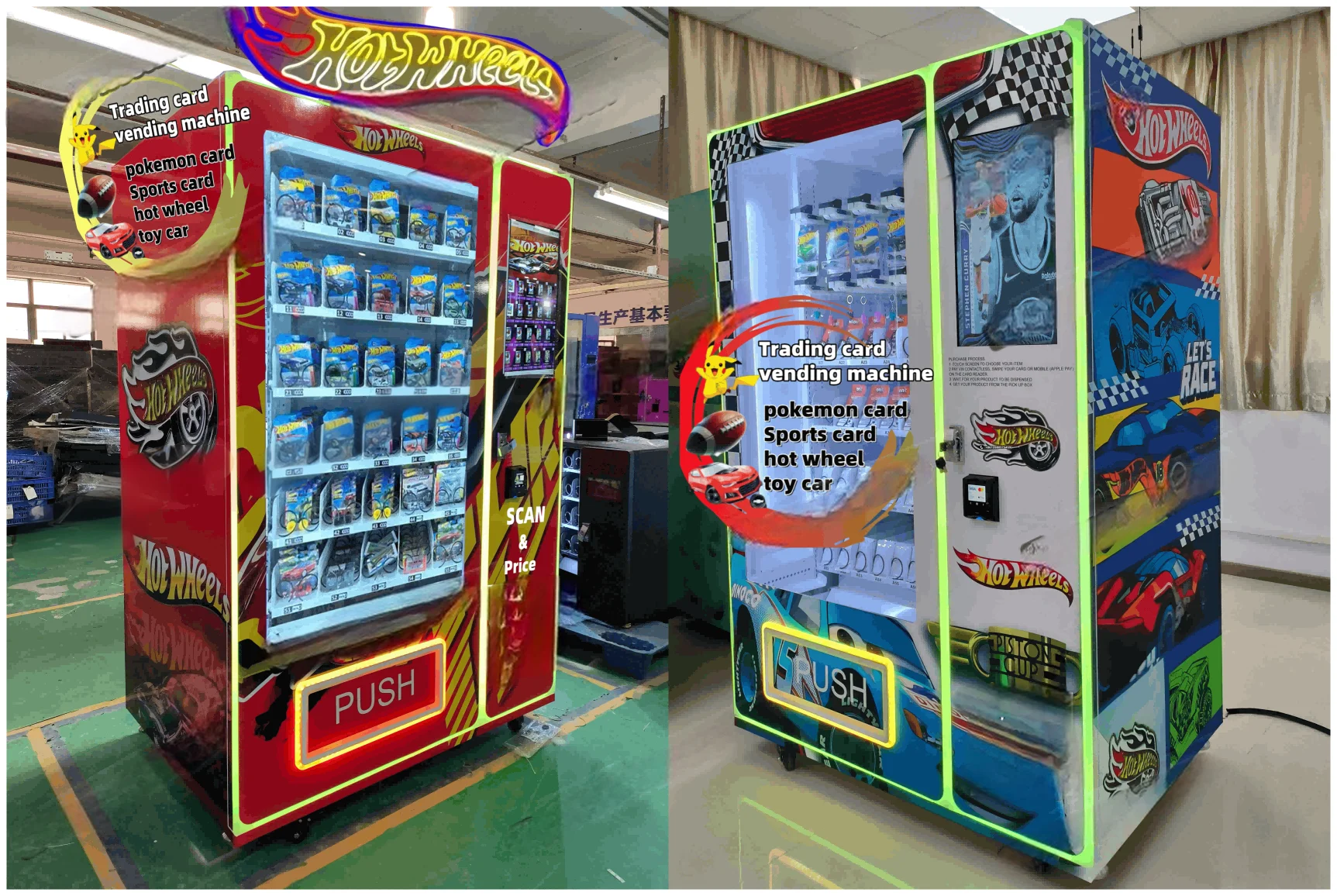 Wholesale Automatic Trading Card Vending Machine - Custom Design, Large ...