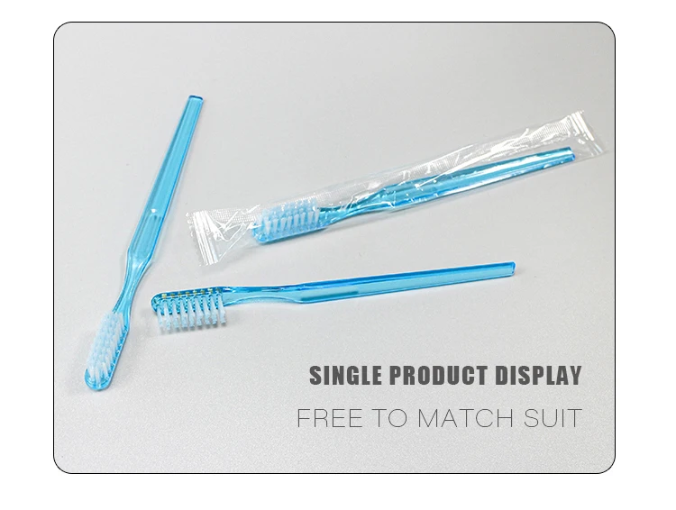 Hotel Disposable Toothbrush and Toothpaste Set - OEM