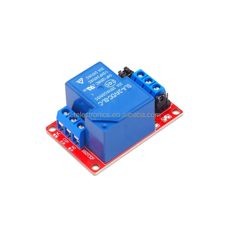 1-way Relay Module - High Current, Optocoupler Isolation