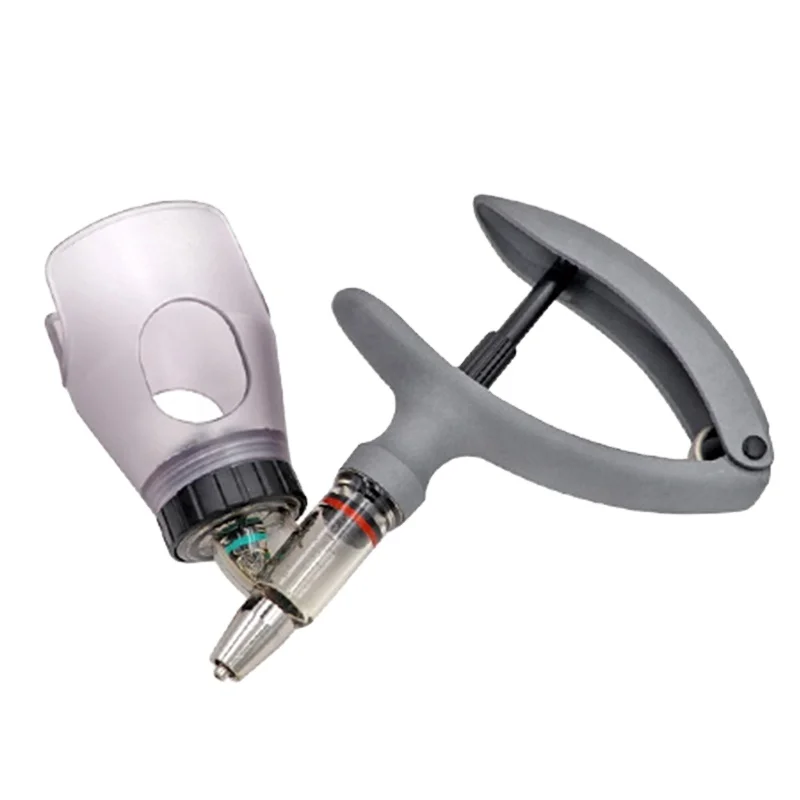 2ml Veterinary Automatic Continuous Syringe Animal Vaccination Injector ...