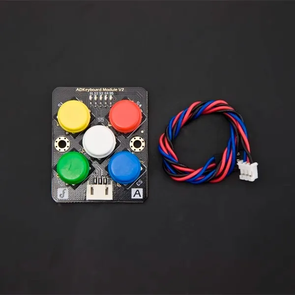 Dfrobot Electronic Building Block Adkeyboard Simulation Button Module