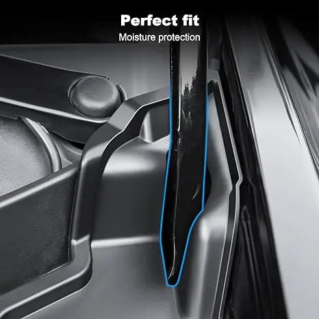Tesla Model Y Hood Water Barrier Box Debris Filter Car Front Trunk ...