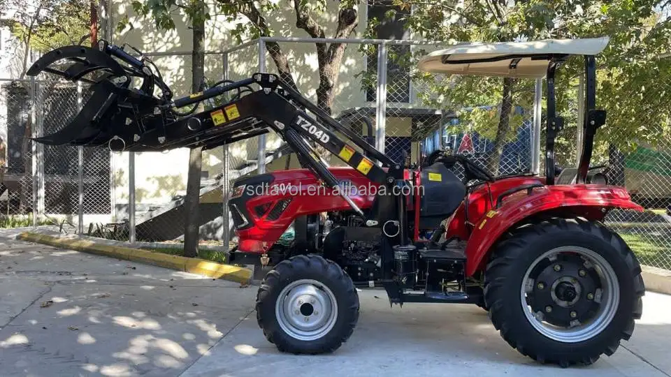 Tavol Mini 4x4 Wheeled Tractor Agriculture Tractor 25 Hp 30hp Tractors ...