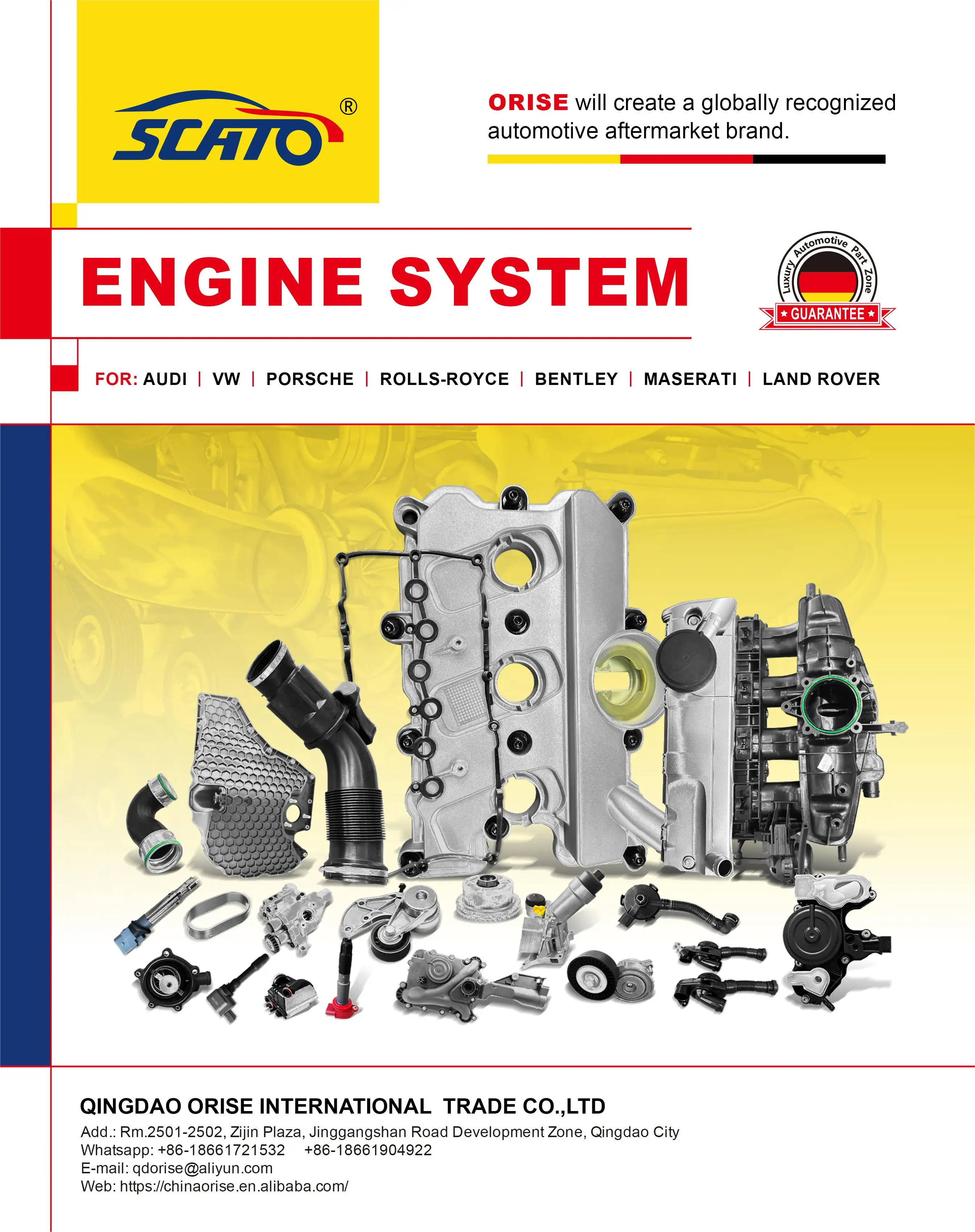 OEM Front Right Engine Mount for Porsche Cayenne 94837505001 ...