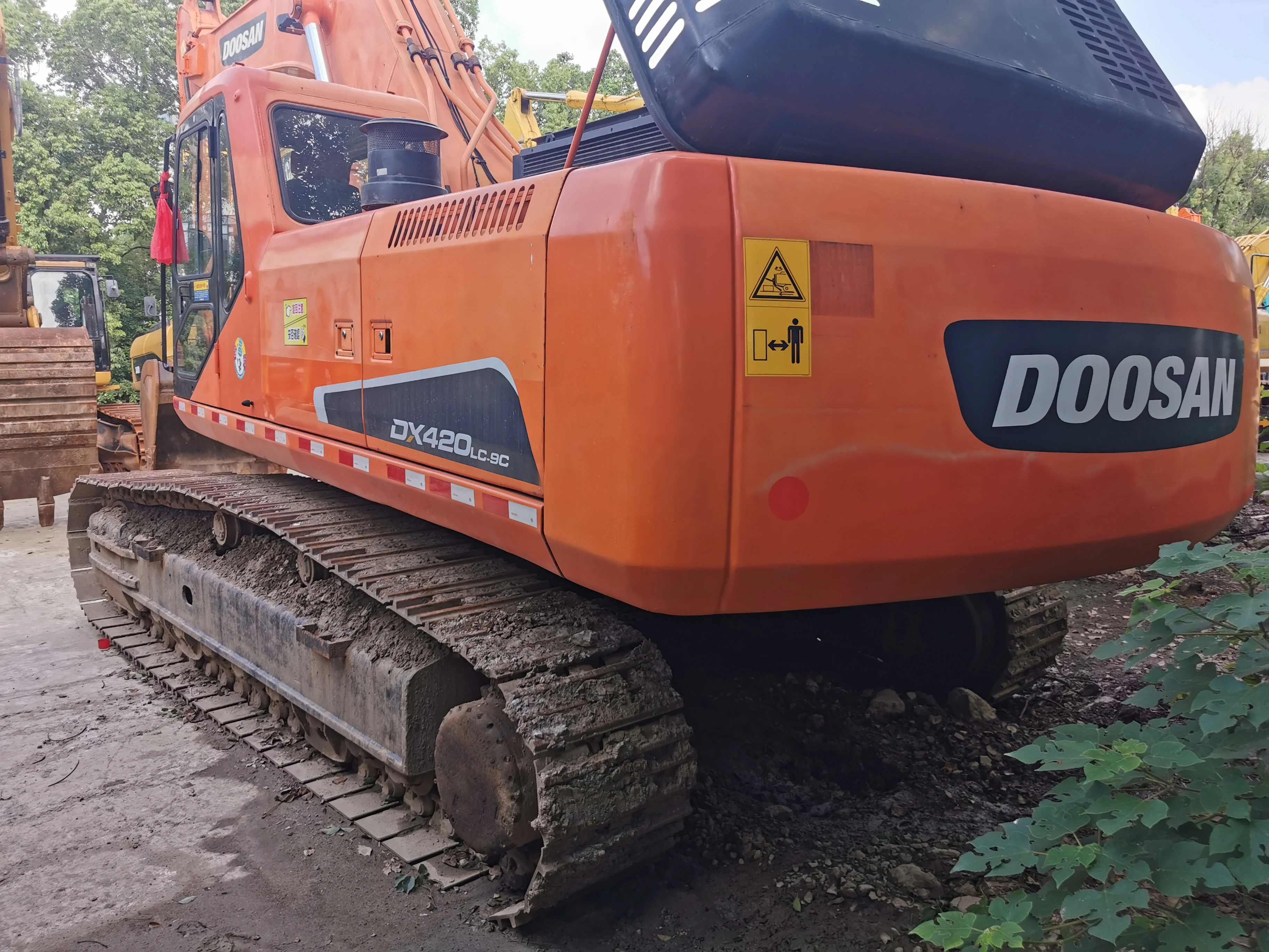 South Korea Original Doosan DX420 Excavator Used Few Working Hours Core ...