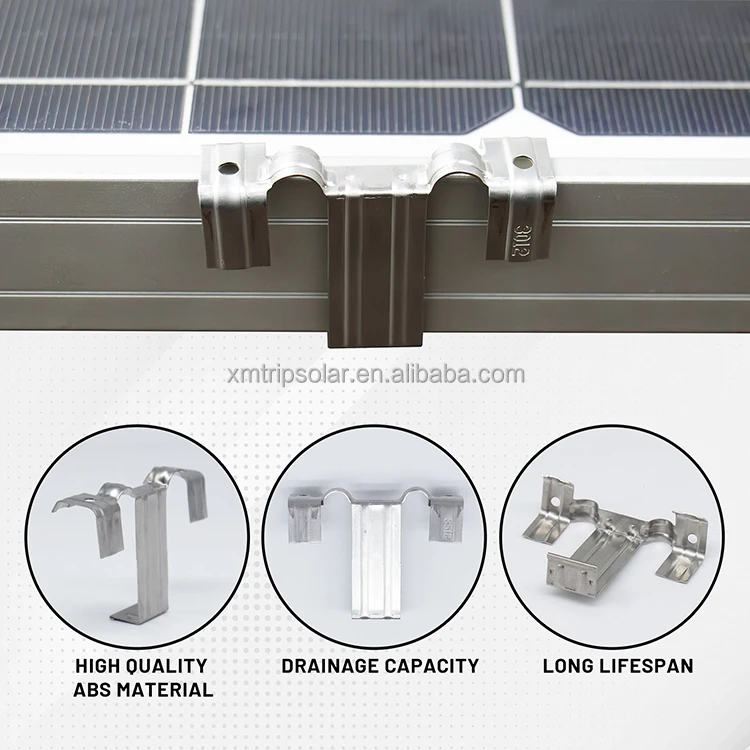 New Design Sus304 Solar Photovoltaic Water Guide Clip In Stock - Buy ...