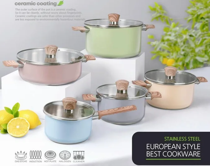 Stainless Steel Cooking Pot Set - Buy Stainless Steel Cooking Pot Set ...