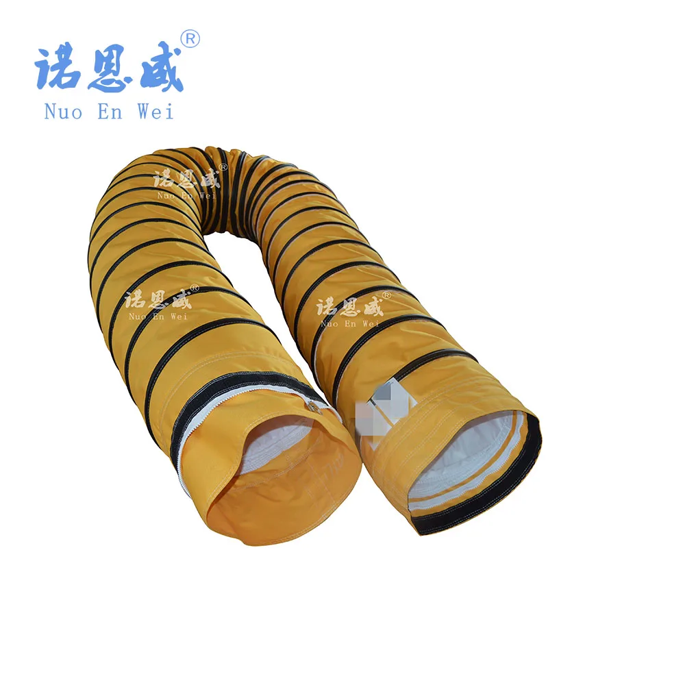 Customizable Retractable Aircraft Ground Air Conditioning Duct