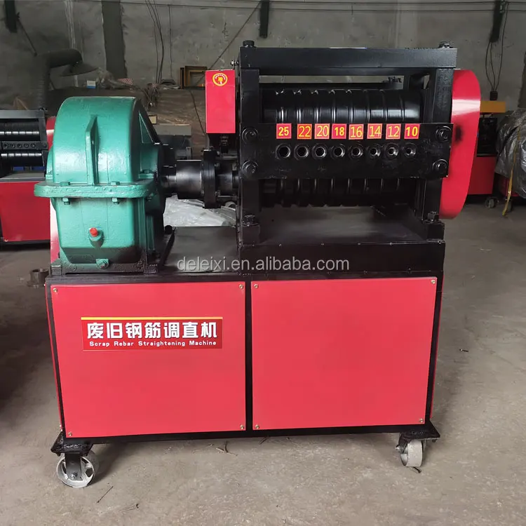 6-25mm Rebar Straightening Machine - DLX 6-14 & More