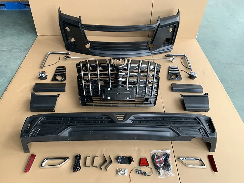 High Quality Wide Sad Face Front Rear Body Kits Bumper for 2014 Toyota ...