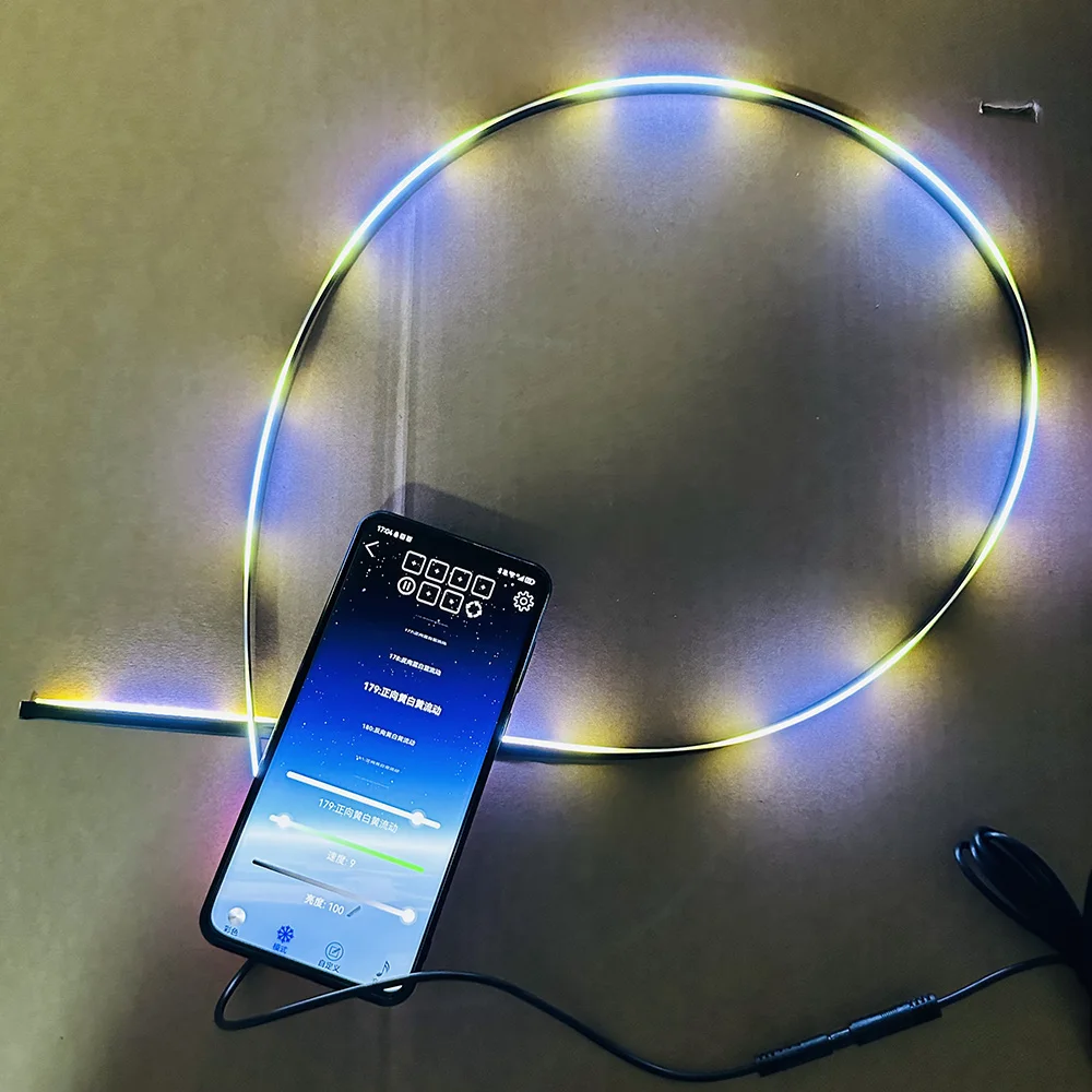 Car Dashboard Accessories Interior App Symphony Ambient Lighting Kit ...