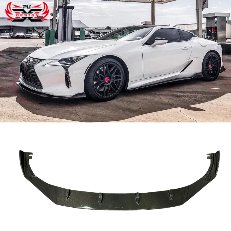 High Quality Carbon Fiber Front Bumper Lip For Lexus Lc500 Lc500h Front ...