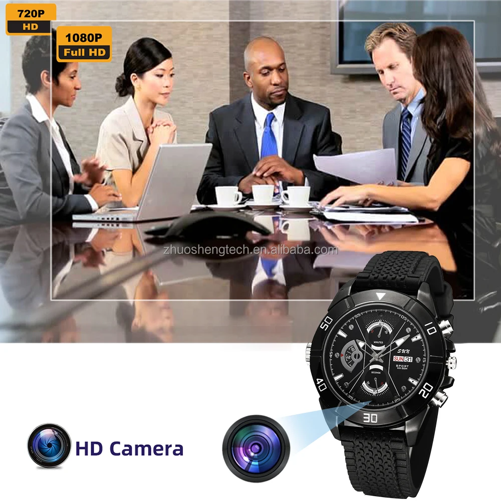 Full Hd 1080p Smart Watch Camera Wireless Motion Activated \video ...