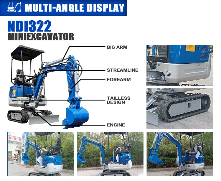 Rippa Mini Excavators - Efficient Small Crawler Diggers