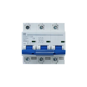 Electrical Miniature Circuit Breaker 10ka Breaking Capacity Ac/dc Mcb Dz47 Electrical Breakers ...