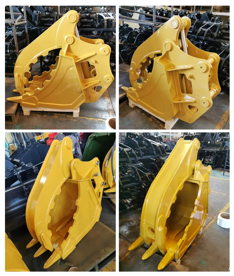 Monde Thumb Bucket Hydraulic Grapple And Bucket Excavator Bucket ...