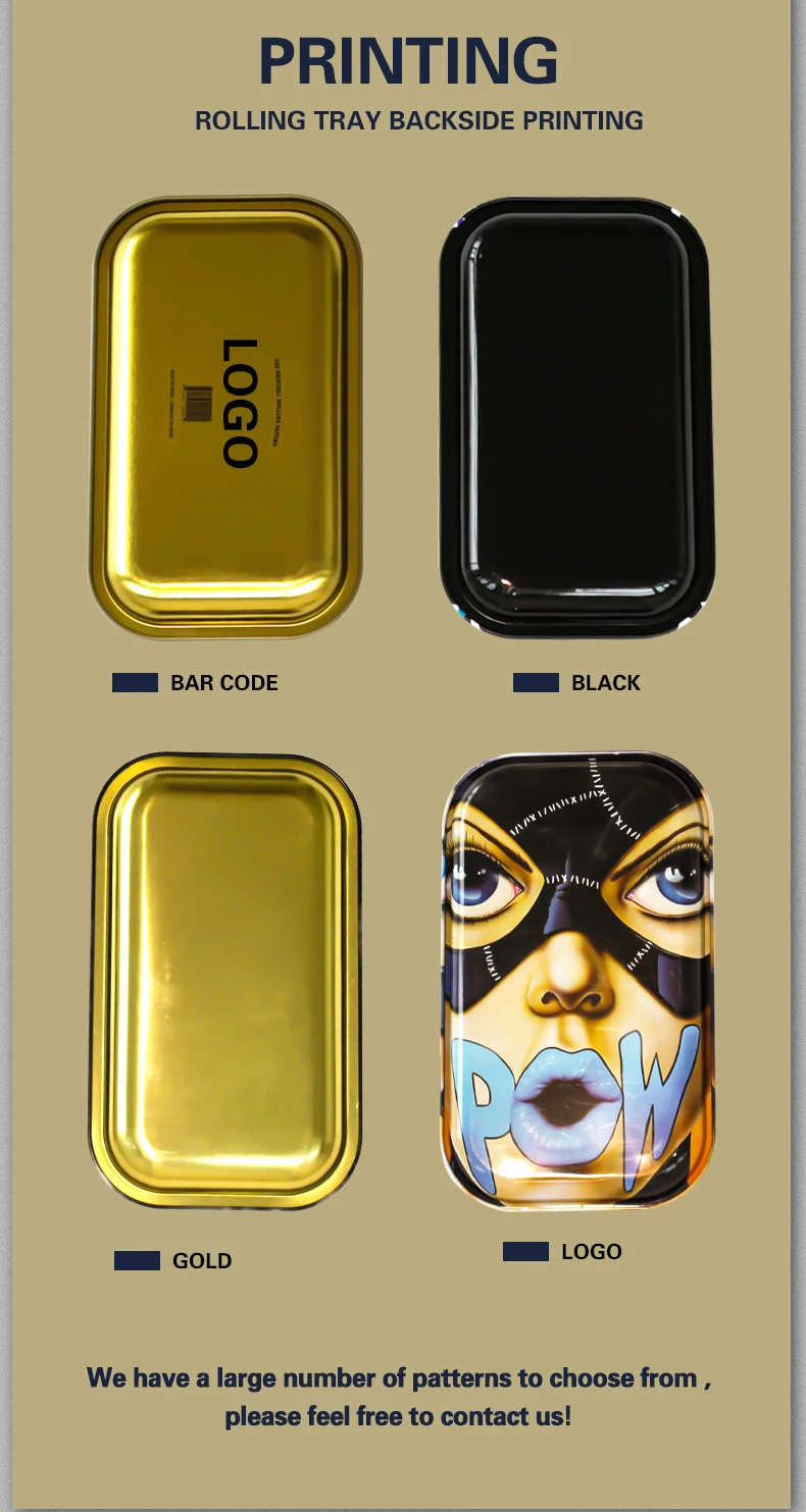 New Arrival Low Moq Stainless Steel Morden Style Custom Size Smoking ...