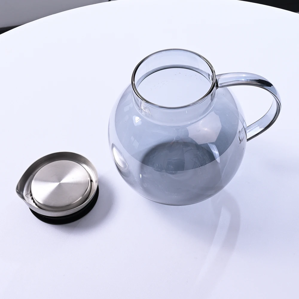 Wholesale 1.7l Handmade Borosilicate Heat Resistant Drinking Glass ...