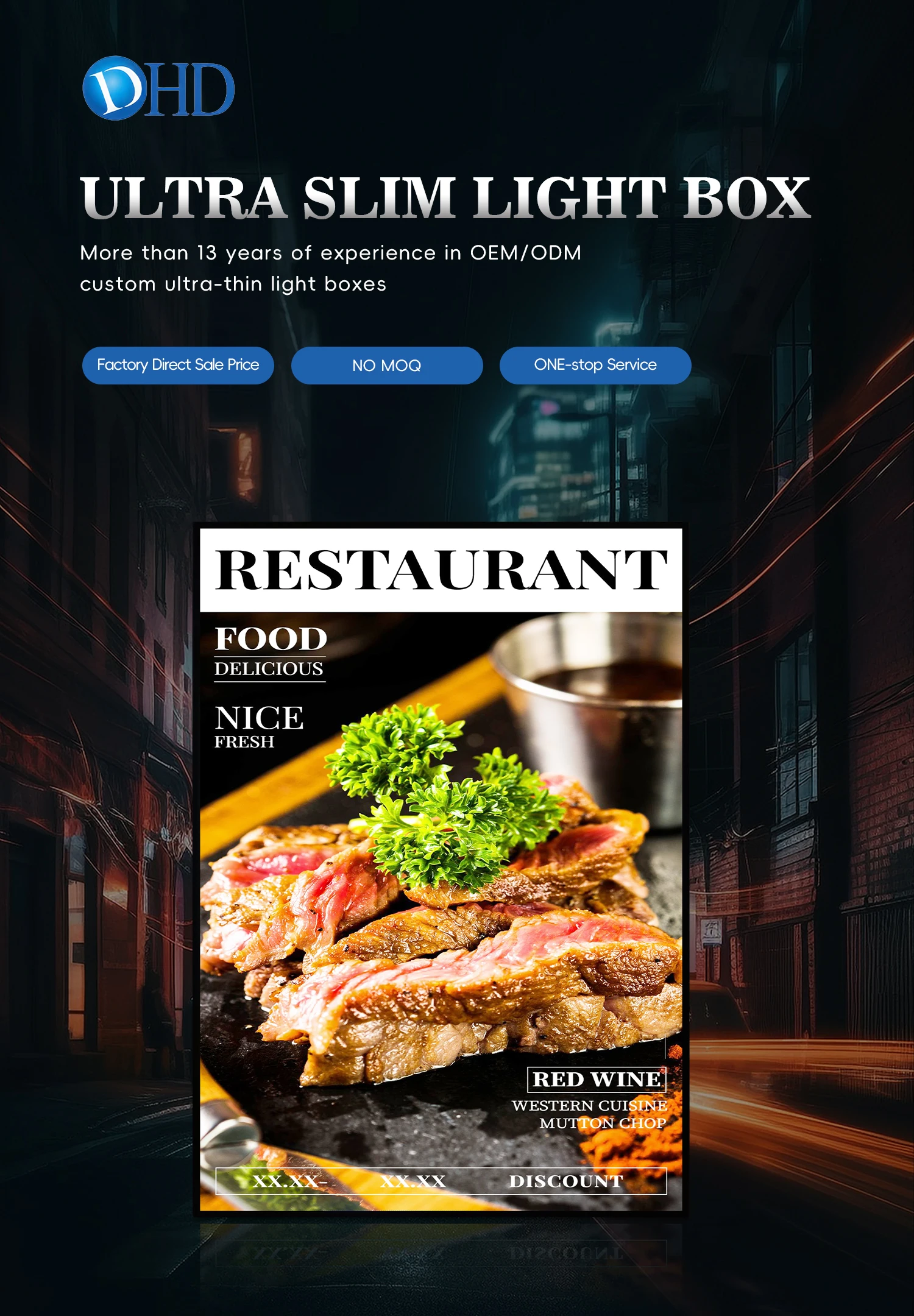 Restaurant LED Menu Boards - Brighten Your Dining Experience