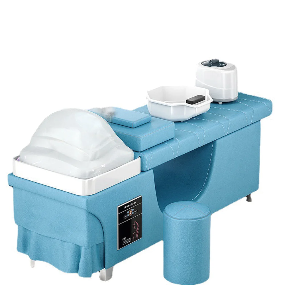 Japanese Head Spa Hair Wash Station Luxury Barber Shop Furniture Lay ...