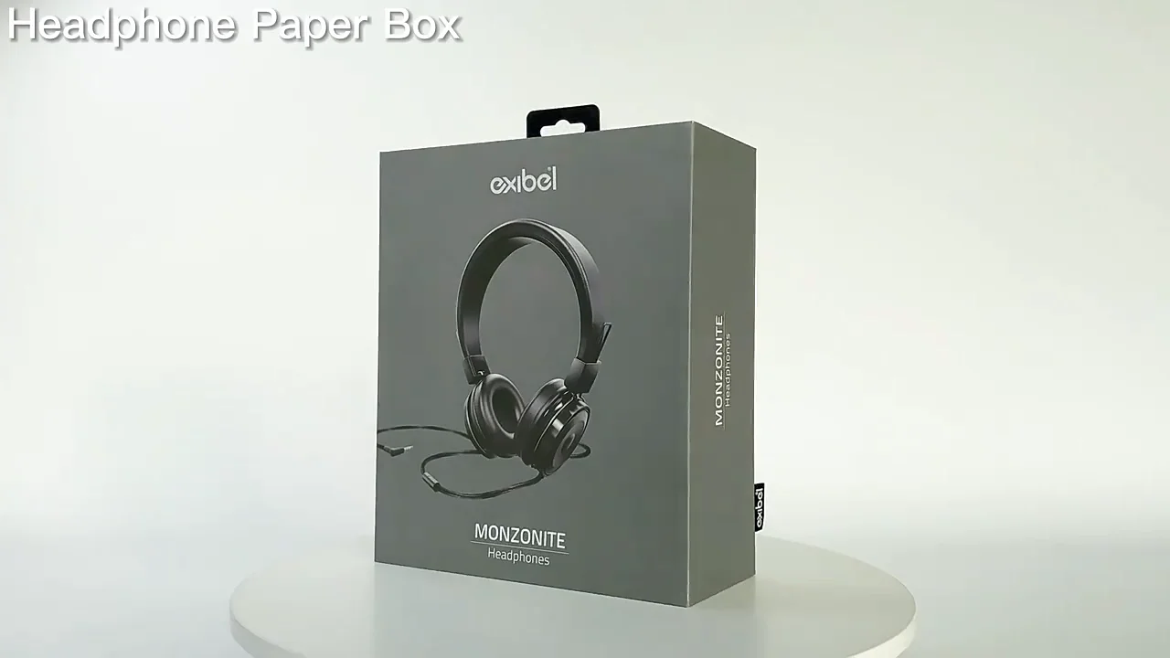 Luxury Custom Print Electronic Earphone Headphone Packaging Box Gift ...