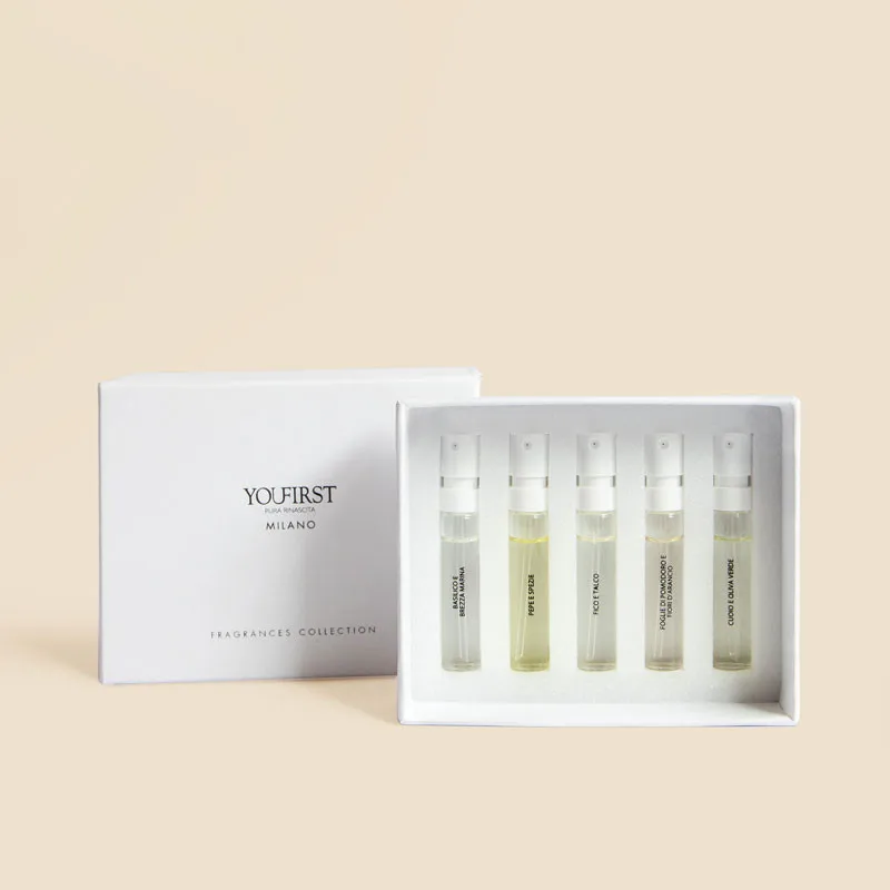 2 Ml Sample Perfume Discovery Sets Paper Box Vial Spray Bottle Perfume ...