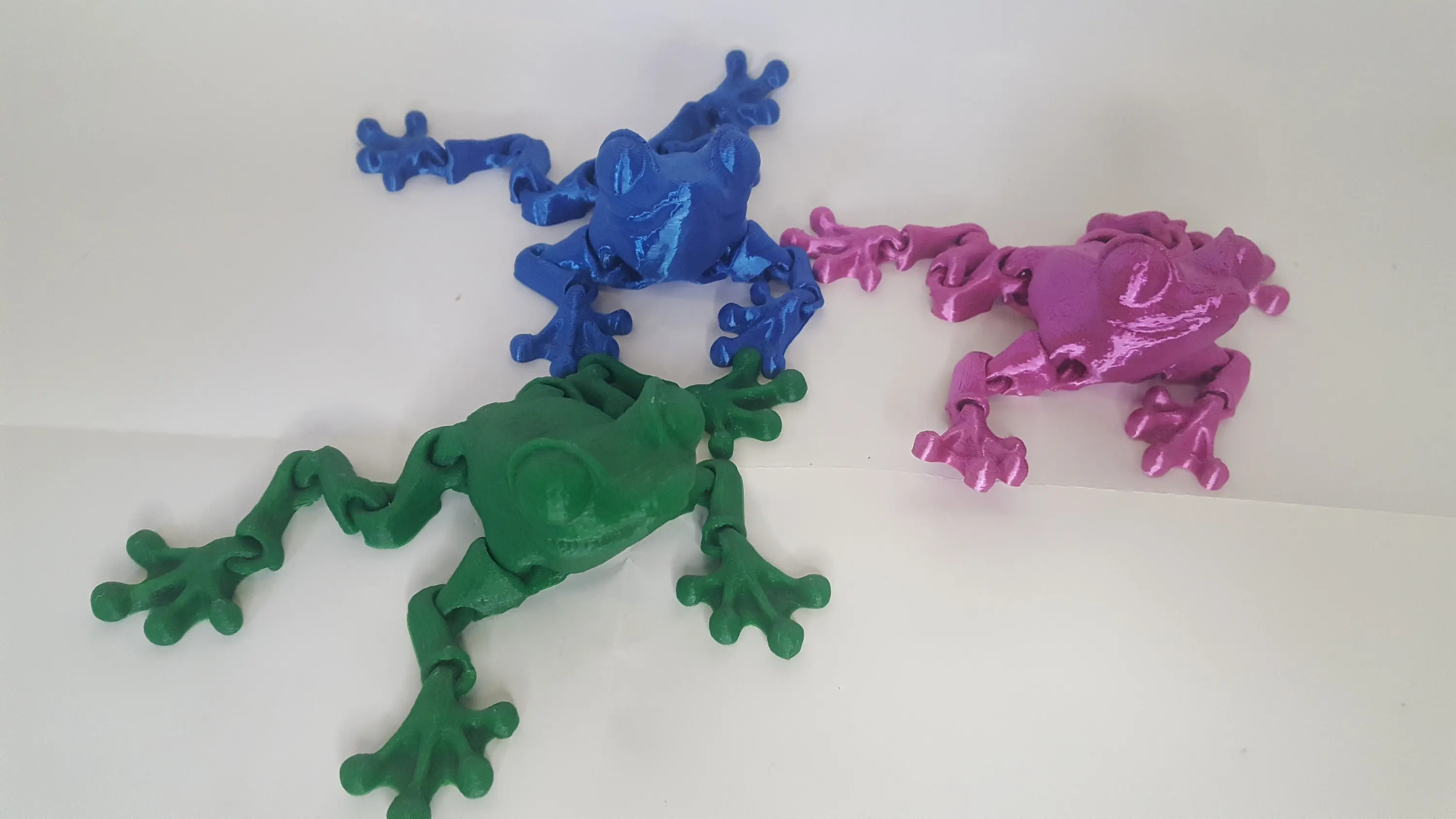 Frog Articulating Pla Life Like Frog For Kids Fdm Pla 3d Printing ...
