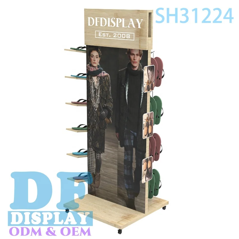 Slippers Floor Stand Key Chain Display Stand Floor slippers Display ...