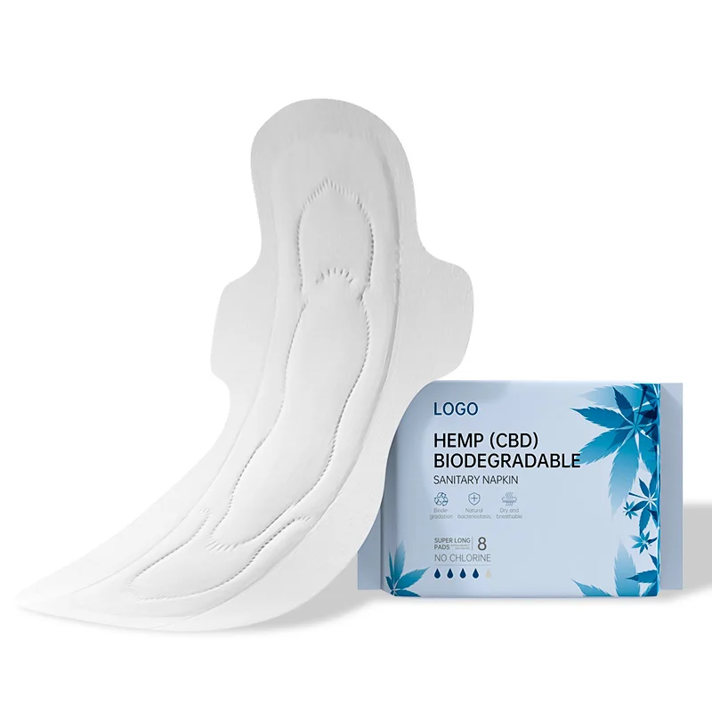 Wholesale Feminine Sanitary Pads Menstrual Towels Organic Cotton Hemp ...