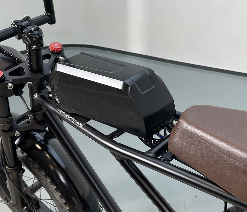 Frame Enduro Dual Bettery Long Range Velo Electrique Motor Retro Ebike ...