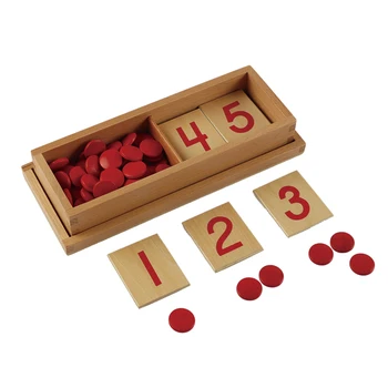 Ma008 Children Number Puzzle 1-10 Mathematics Material Educational ...