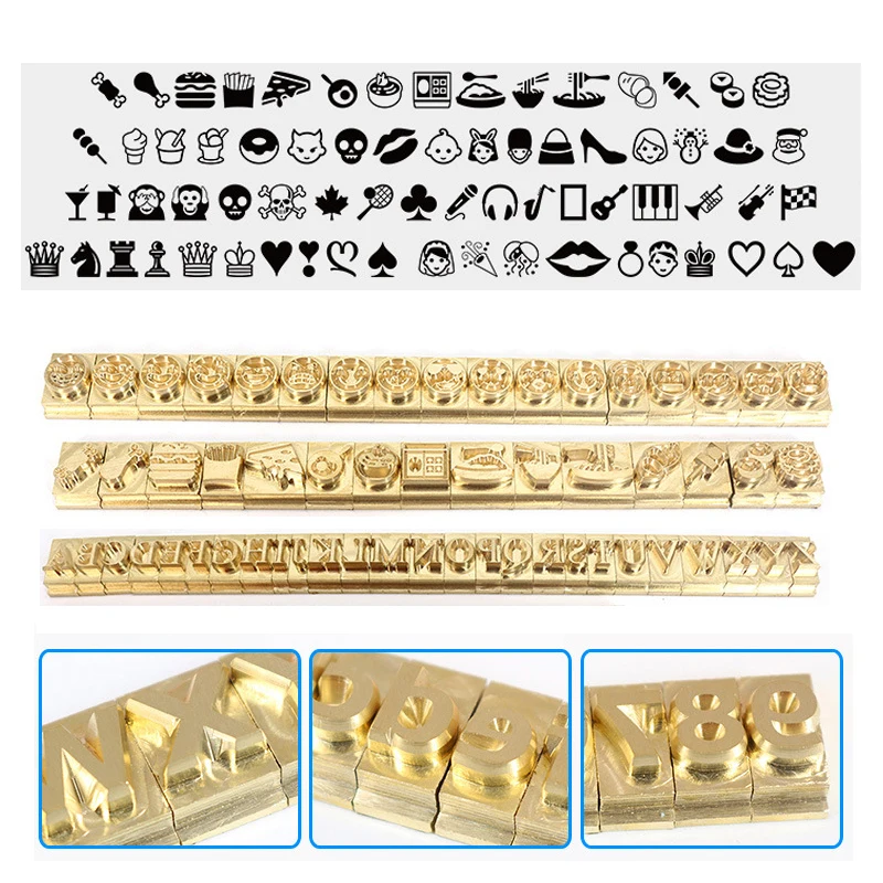 Stainless Steel Alphabet Number Stamping Metal Punched Stamp Leather ...