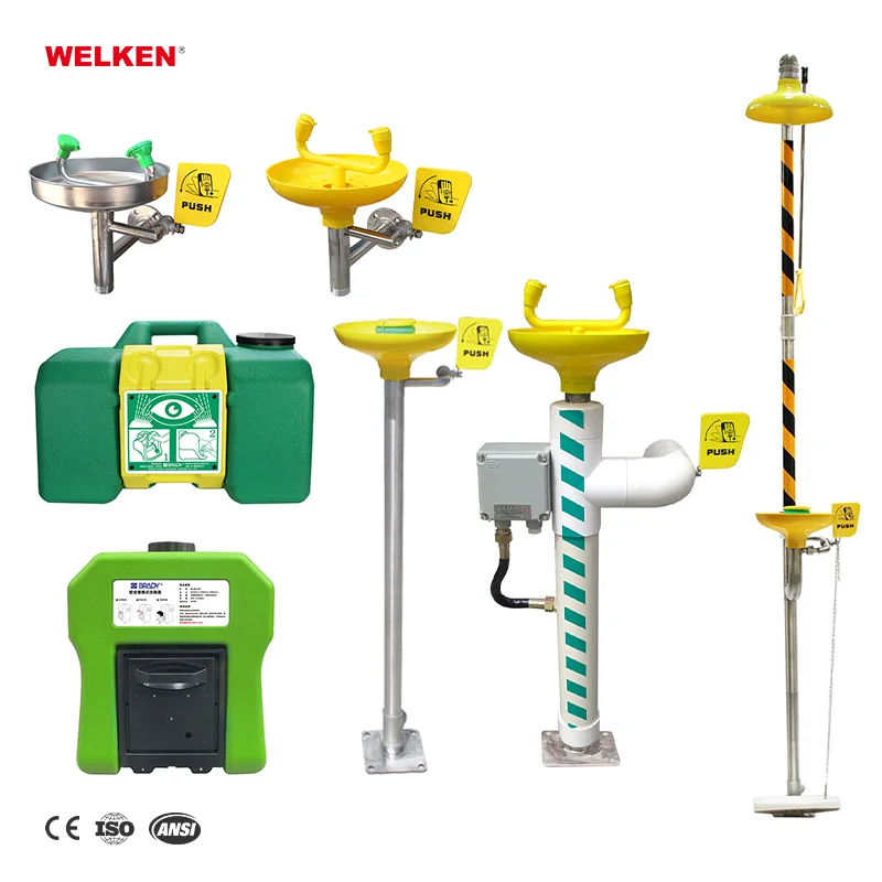 Emergency Shower And Eyewash Combination Eye Wash - Buy Eye Wash Shower ...