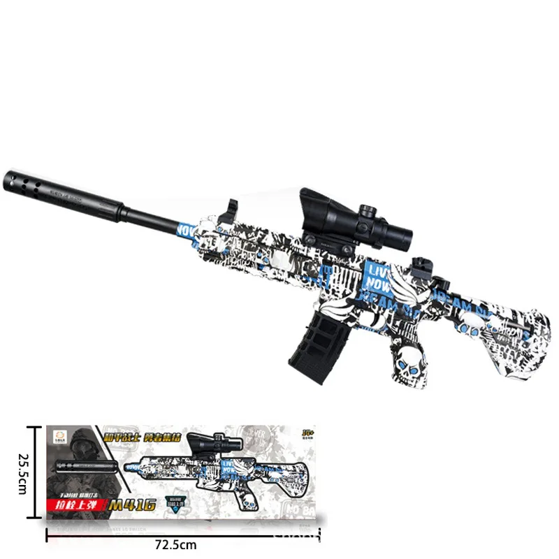 Full-automatic Soft-shot Gun Can Fire Adult Boy Toy Gun For Sniper ...