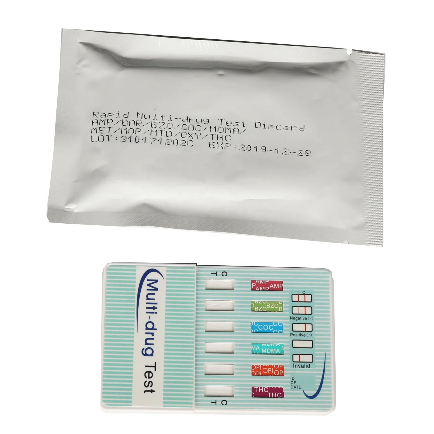Diagnostic Reagent Multiple Drugs Rapid Test Strips Dipcard - Buy Drug ...