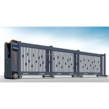 Jhr Telescopic Driveway Gate With Sliding Gate Motor Sliding Door Motor ...