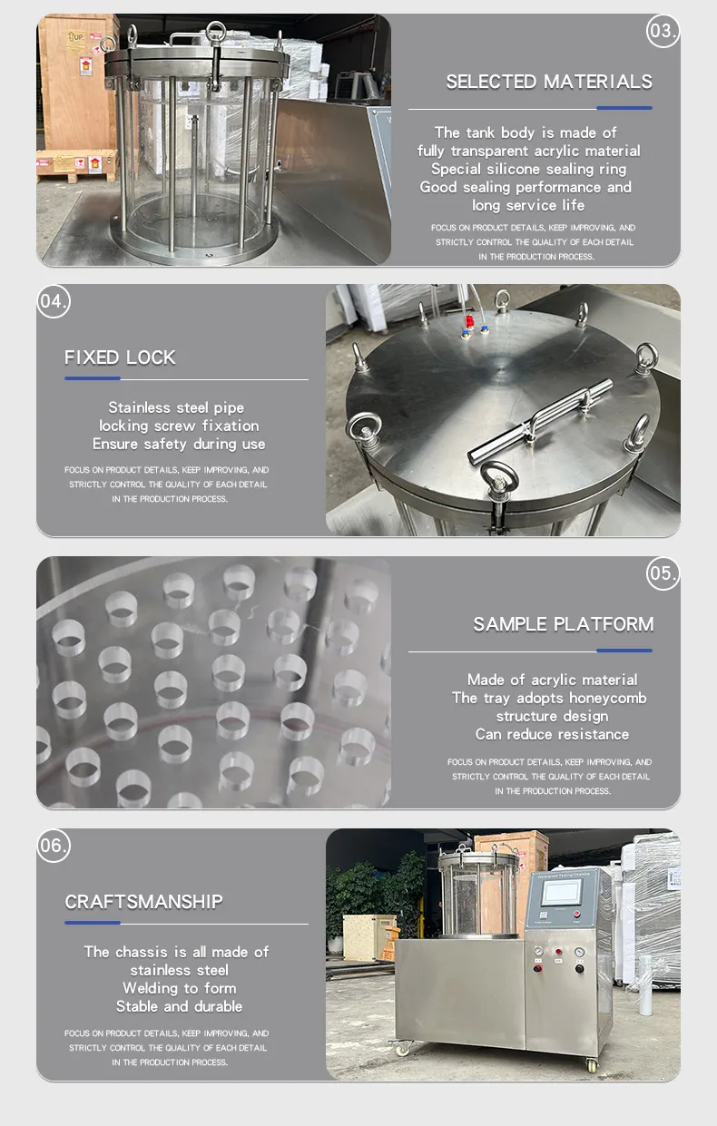Visual Leak Detection Testing Machine - Immersion Chamber