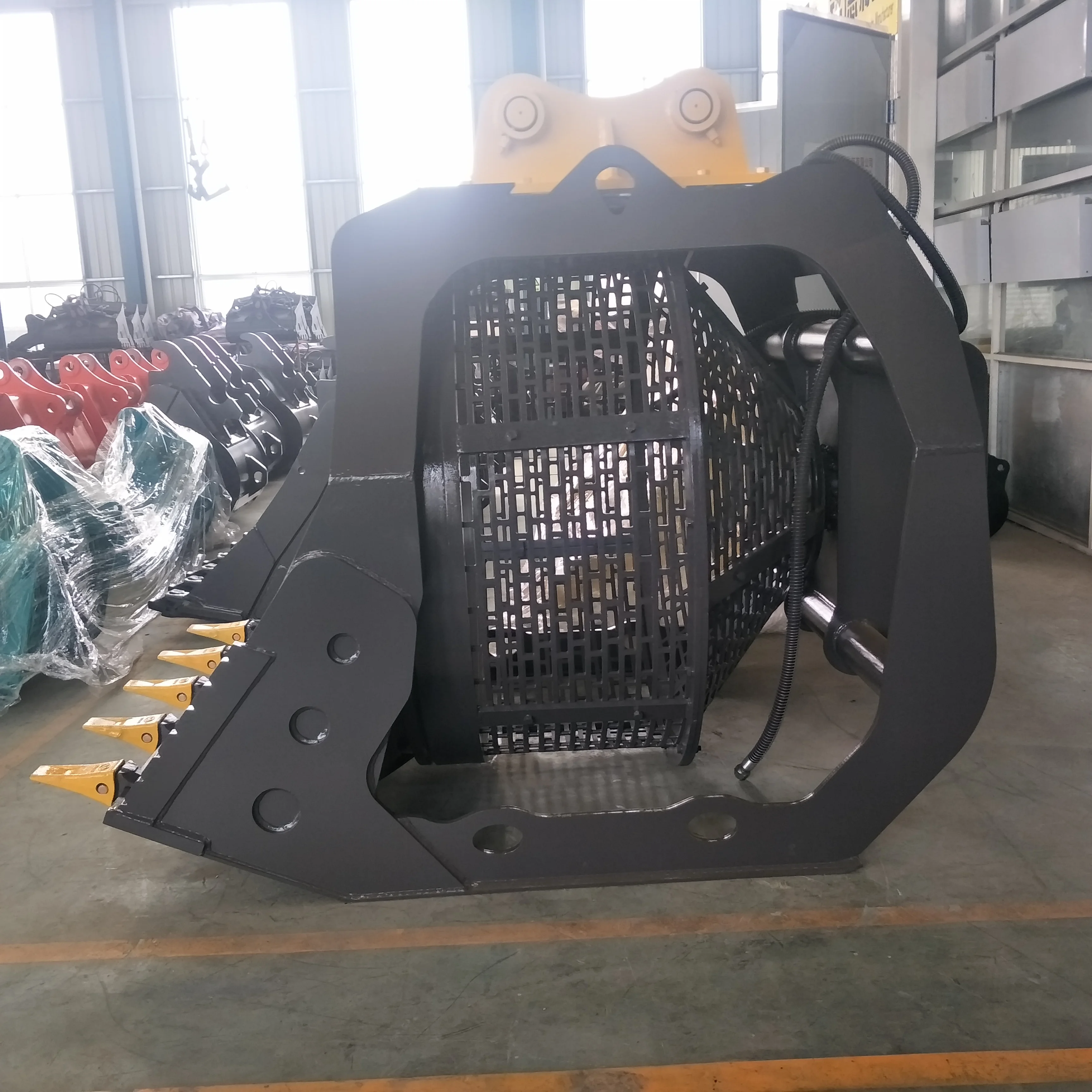 Hot Sale Rotary Screening High Strength Wearable Steel Excavator Gold ...