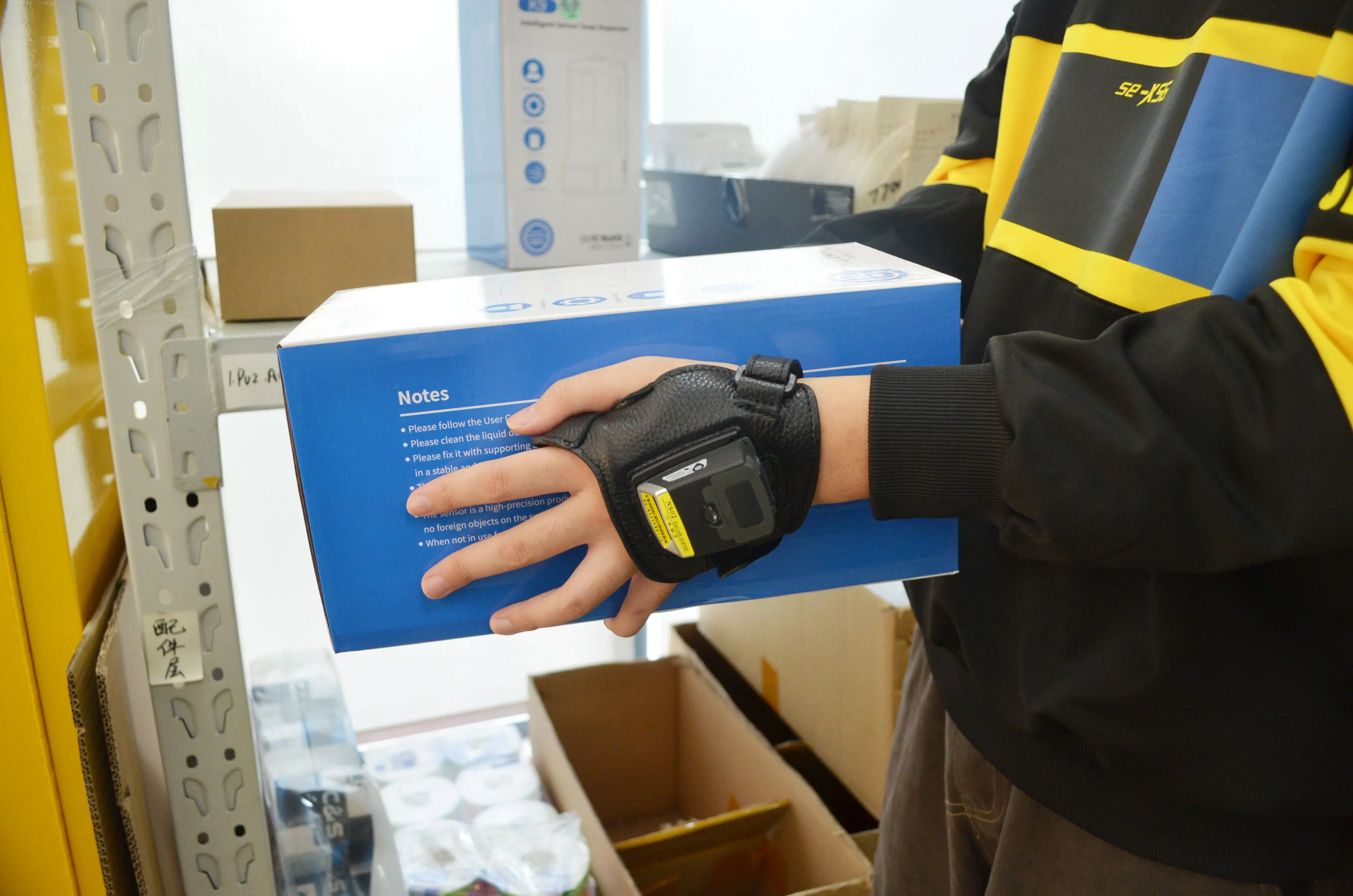 Wearable Bluetooth Barcode Scanner for Warehouse Picking 1D 2D Wireless ...