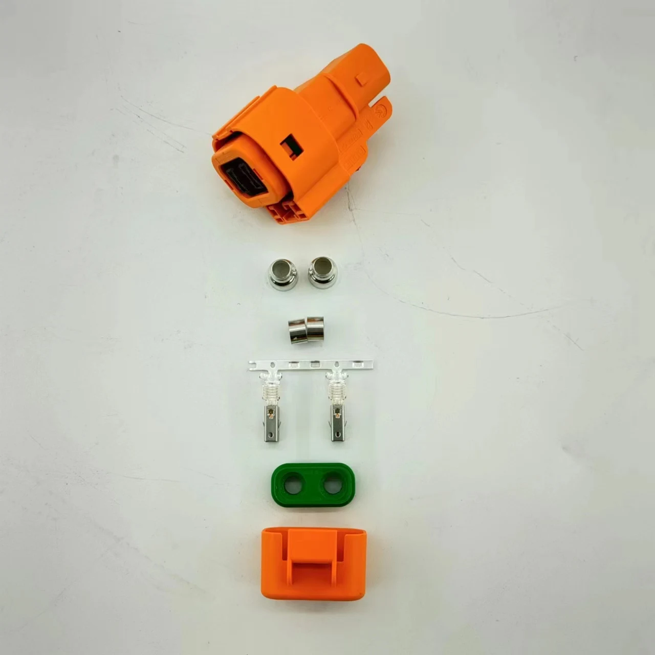 High Voltage Hvil 2 Pins Wiring Harness Assembly Metal Shielded ...