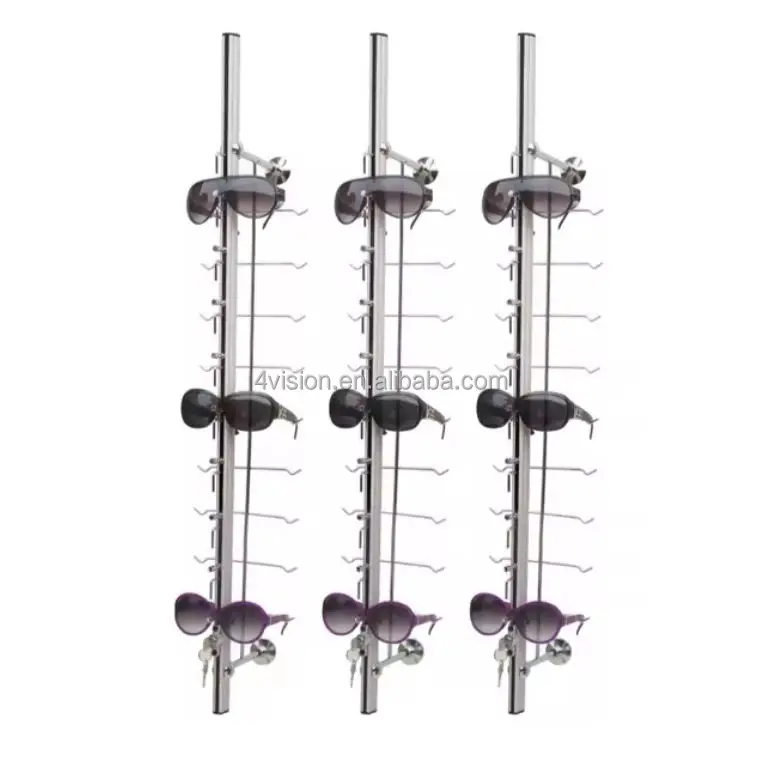 Optical Instruments Frame Display For Glasses Aluminum Alloy Metal With ...