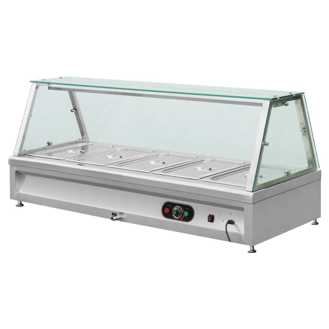 Commercial Stainless Steel Table Top 10 GN Pans Electric Hot Food ...