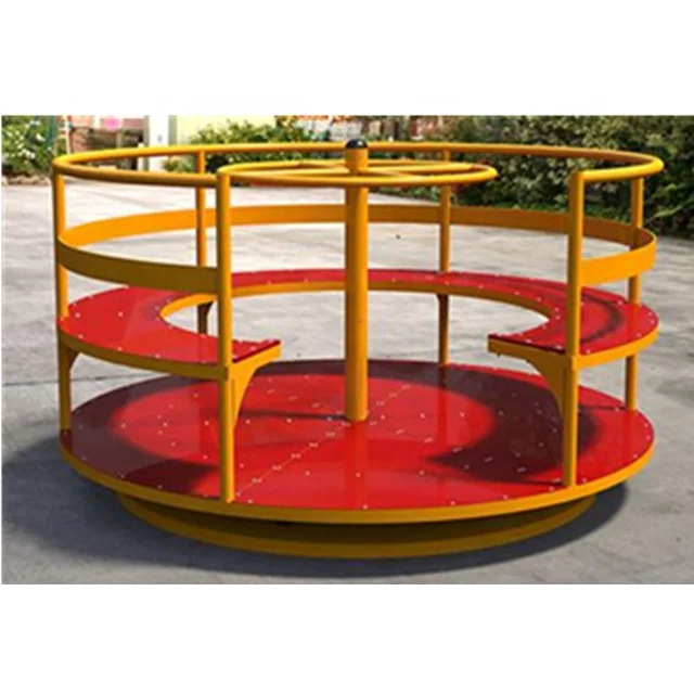 Disabled Outdoor Merry Go Round Playground Equipment Swivel Chair ...