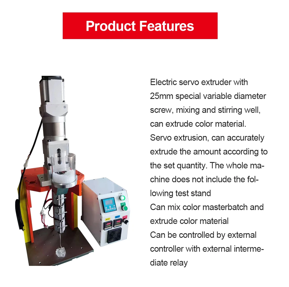 Electric 3D Printing Extruder - 1200W Injection Molding Machine